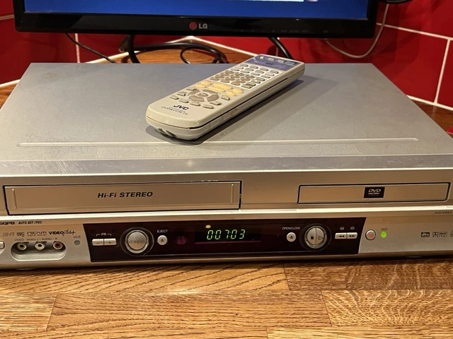 JVC HR-XV2EK DVD Player & VHS Video Recorder Player + Remote + SCART £ ...