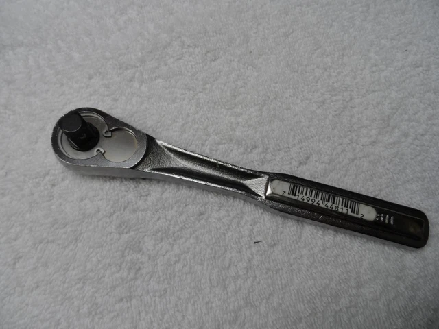 CRAFTSMAN 3/8& DRIVE Quick Release Ratchet, made USA, NOS (sticker ...