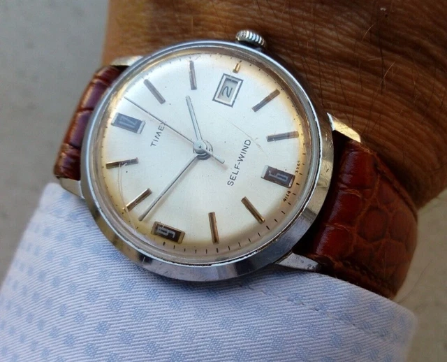 TIMEX SELF-WIND REF.4114-3269 automatico anni "60 diametro 35mm. non ...