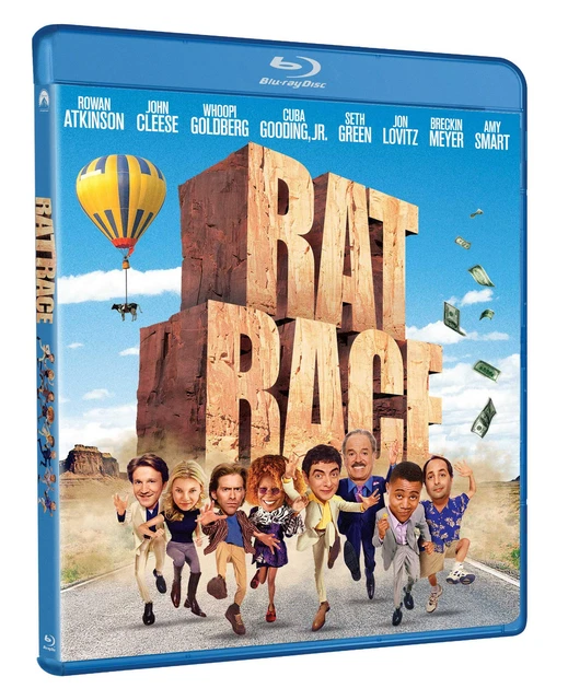 RAT RACE (BLU-RAY) Rowan Atkinson John Cleese Whoopi Goldberg (US ...