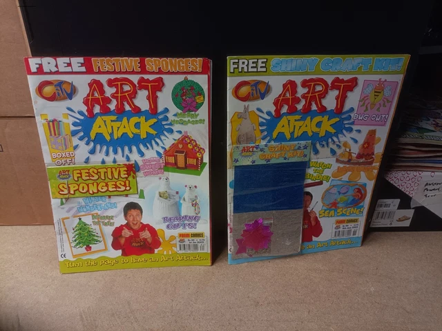 4 ART ATTACK Magazines Issues £5.42 - PicClick UK