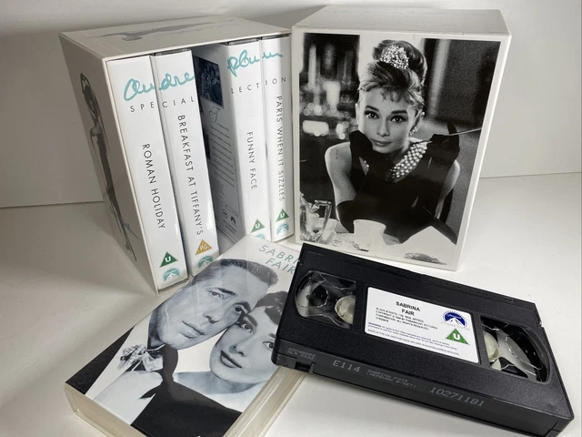 AUDREY HEPBURN COLLECTION Special Edition VHS Tape Box Set Classic ...