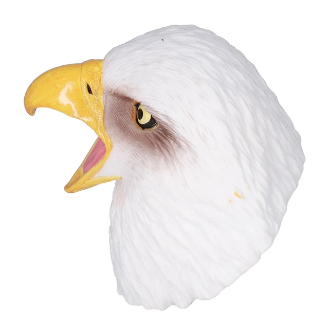 WHITE EAGLE HAND Puppet Lifelike Animal Hand Puppet Toy Kids Birthday ...