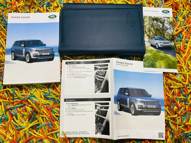 🟣 2021 RANGE Rover Owners Manual Lwb Swb Supercharged Autobiography Hse ...