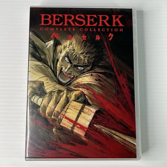 BERSERK COMPLETE SERIES Collection DVD Box Set 6 Disc AUS PAL Region 4 ...