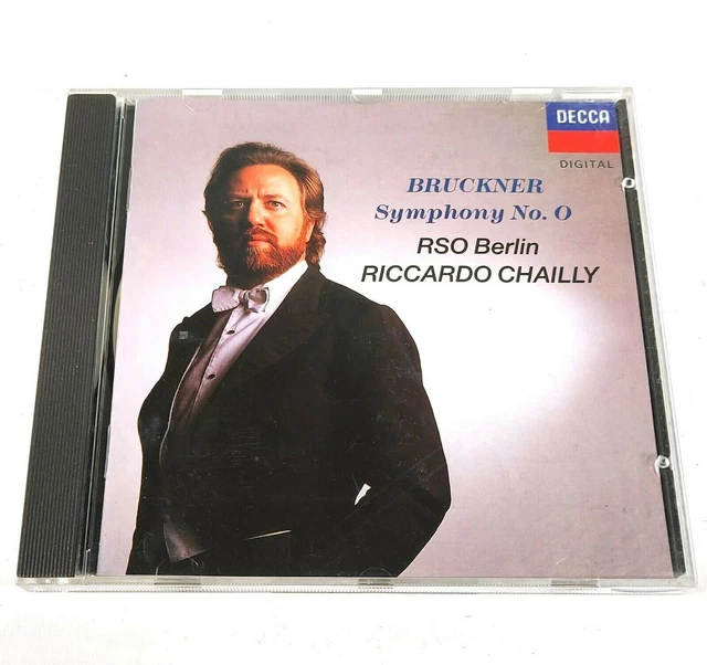 RICCARDO CHAILLY BRUCKNER Symphony No. 0 1989 Decca 421 593-2 Germania ...