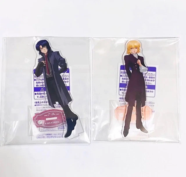 ENSEMBLE DE FIGURINES support acrylique Gundam Seedom X Namco 2024 ...