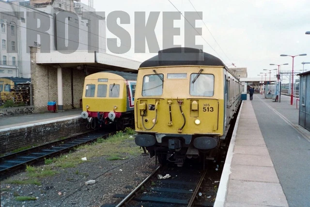 35MM NEGATIVE BR British Rail EMU 305513 Class 305 1987 Cambridge £4.98 ...