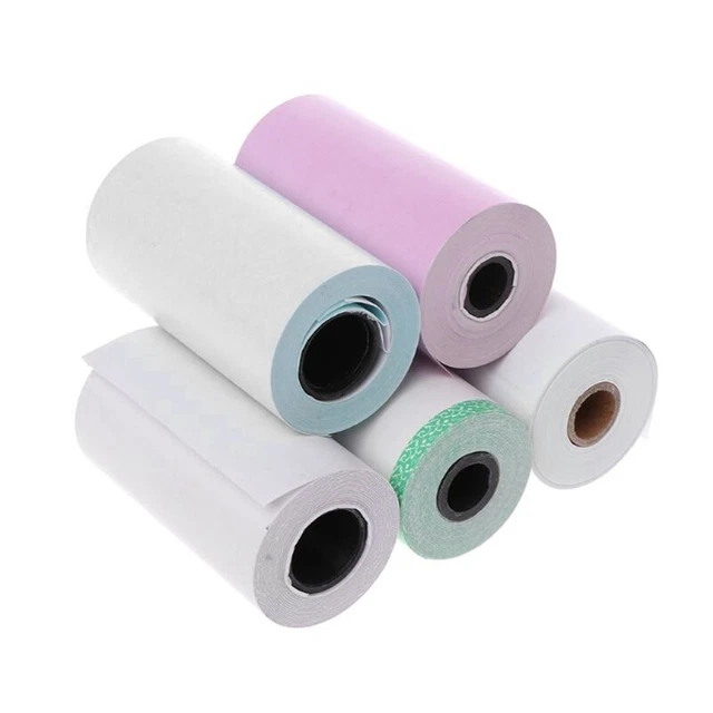 PHOTO PAPER MINI Printable Sticker Roll Thermal Printers Clear Printing ...