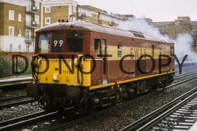 UK DIESEL TRAIN Railway Photograph Of Class 73 73131 Loco. (Rm73-172) £ ...