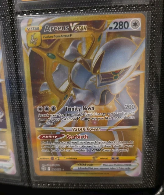 ARCEUS VSTAR 184/172 Brilliant Stars Gold Secret Rare Pokemon Karte EUR 17,00 - PicClick DE