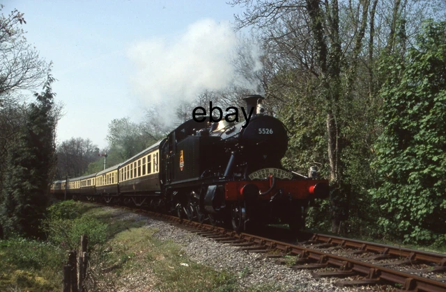 35MM RAILWAY SLIDE - Steam Loco 5526 @ Buckfastleigh £2.99 - PicClick UK