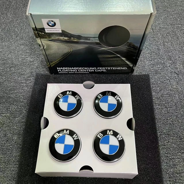 NEW BMW GENUINE Floating Wheel Center Cover Hub Caps 56Mm Set ...