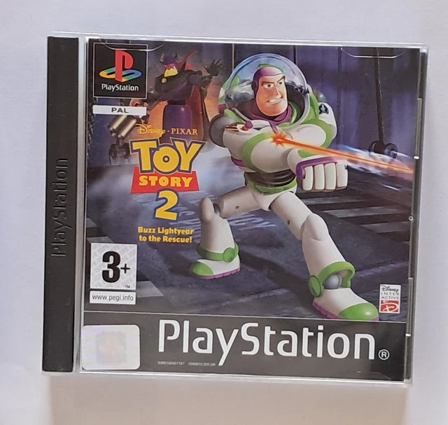 PS1 GAME TOY story 2 playstation 1 complete with manual in protective ...