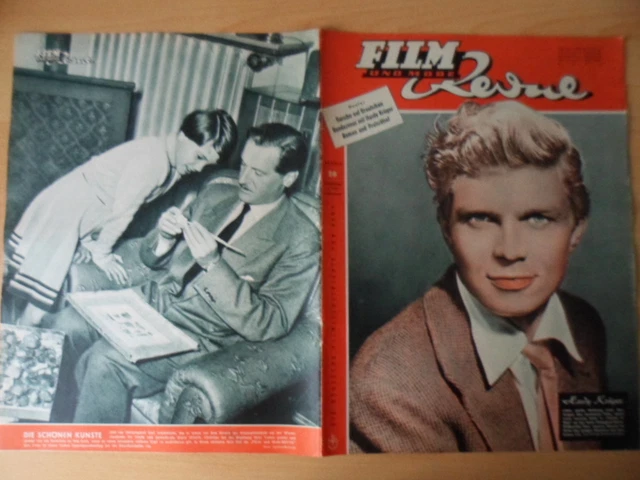 FILM REVUE 20 - 1952 Hardy Krüger Karl Schönböck Edith Mill Maria ...