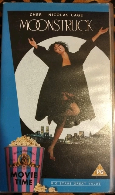 MOONSTRUCK VHS ORIGINAL 1987 80s Cher Romcom Movie CEL Video £14.65 ...
