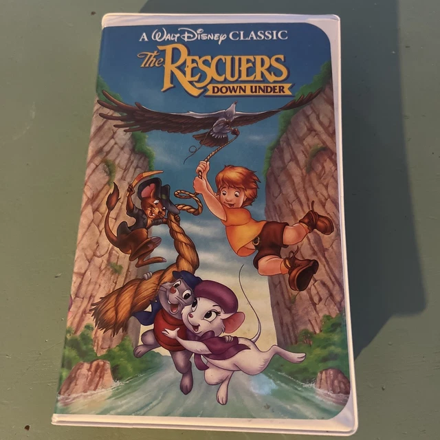 VINTAGE WALT DISNEY Classic The Rescuers Down Under VHS Tape 1991 £2.02 ...