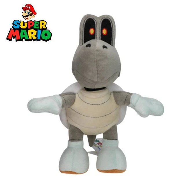 SUPER MARIO DRY Bones Turtle Stand Plush Toy Stuffed Doll Collection ...