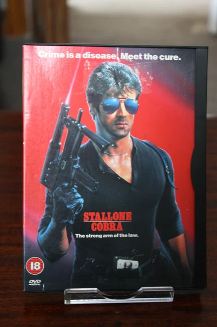COBRA DVD (1999) Sylvester Stallone, RESURFACED DISC SO SCRATCH FREE ...