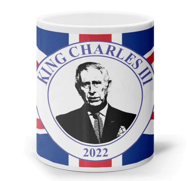 KING CHARLES III mug, King Charles mug 2022 Ceramic Mug, God save king ...
