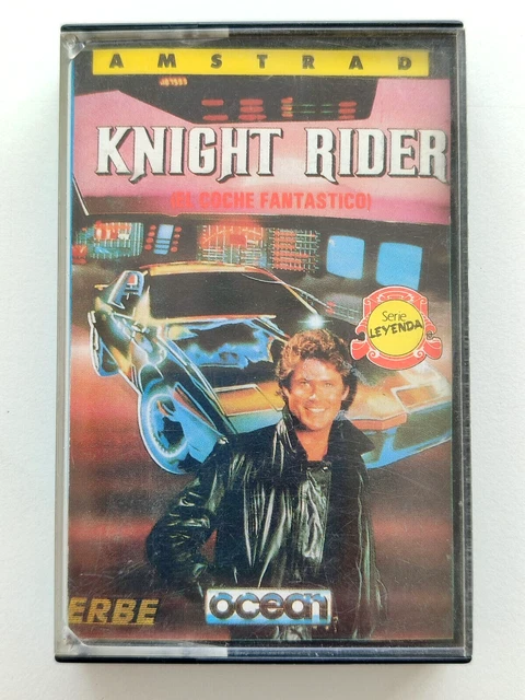 EL COCHE FANTASTICO David Hasselhoff Knight Rider Amstrad Cpc 464 664 ...