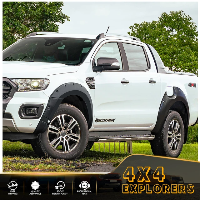RAPTOR STYLE WHEEL Arches Extensions Body Kit for Ford Ranger 2019-2022 ...
