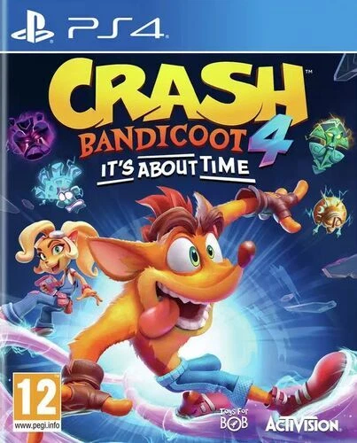 CRASH BANDICOOT 4: It's About Time (PS4) PEGI 12+ Platform Fast and ...