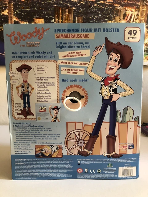 WOODY TOY STORY collection signature giochi preziosi edizione TEDESCO ...