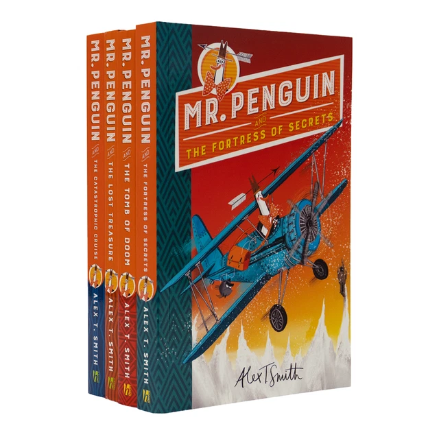 MR. PENGUIN SERIES by Alex T. Smith 4 Books Collection Set - Age 6-9 ...