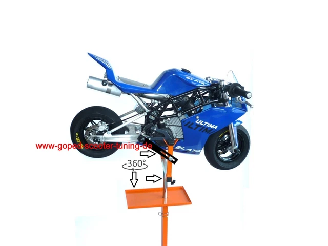 POCKETBIKE STÄNDER MONTAGESTÄNDER Minimoto mounting stand Blata GRC ...