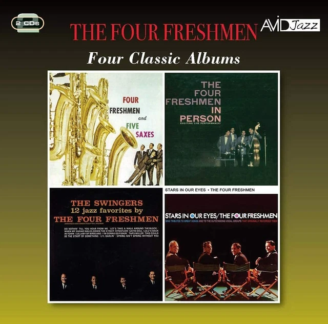 THE FOUR FRESHMEN Four Classic Albums 2-CD NEW SEALED 2018 Remastered ...