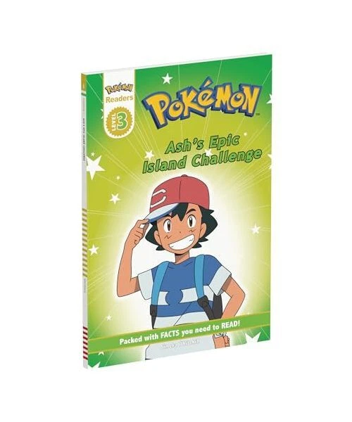 PRIMA GAMES READER Level 3 Pokemon: Ash's Epic Island Challenge, Simcha ...