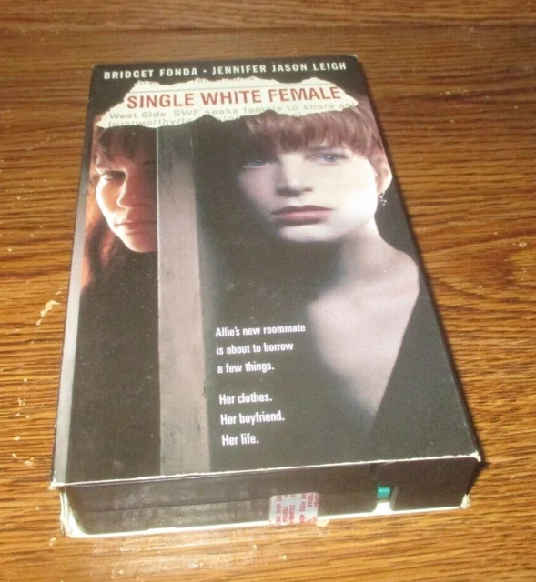 SINGLE WHITE FEMALE (VHS, 1992) Bridget Fonda Jennifer Jason Leigh $23. ...
