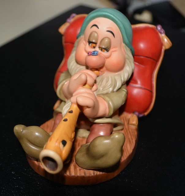 FIGURINA WDCC WALT Disney Sleepy Zzzzzzz Biancaneve e i sette nani EUR ...