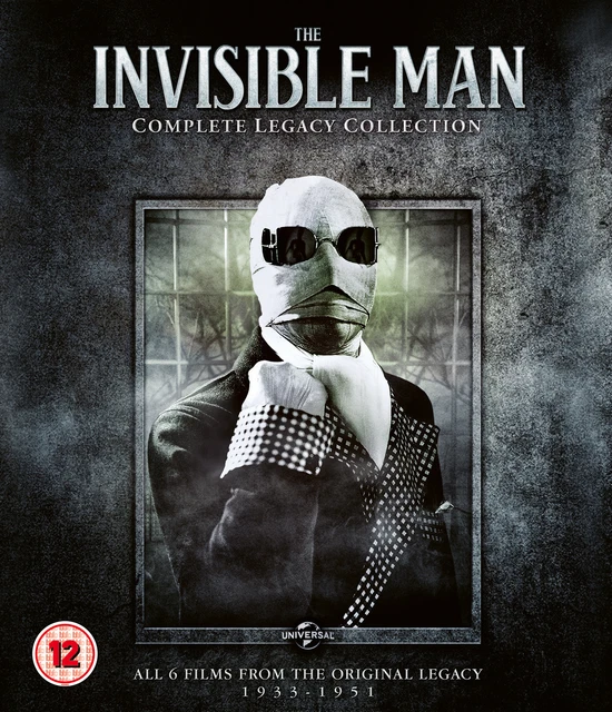 THE INVISIBLE MAN: Complete Legacy Collection (Blu-ray) Ian Wolfe Oskar ...