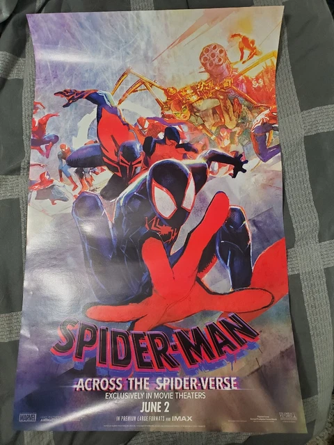 SPIDER-MAN: ACROSS THE Spider-Verse AMC Exclusive IMAX Movie Poster ...