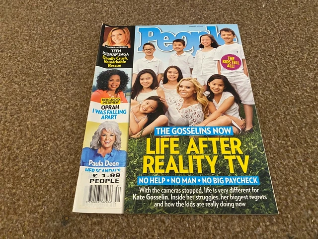 PEOPLE MAGAZINE 26/8/2013 Hannah Anderson Oprah Winfrey Paula Deen The ...