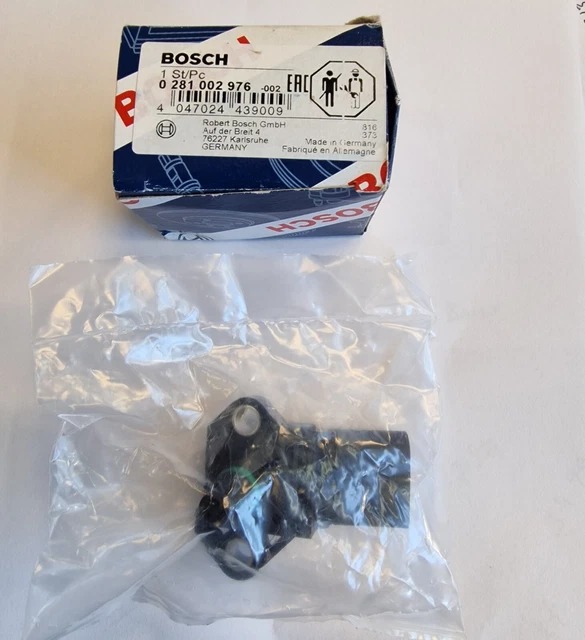 BOSCH MAP MANIFOLD Absolute Pressure Sensor (0281002976) Genuine OEM ...