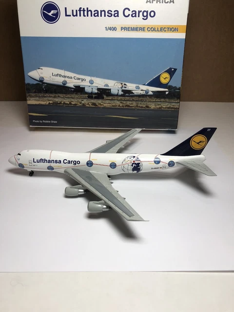 DRAGON WINGS MODÈLES 1:400 Lufthansa cargo Boeing 747-200F D-ABZF « Afrique » EUR 18,46 ...