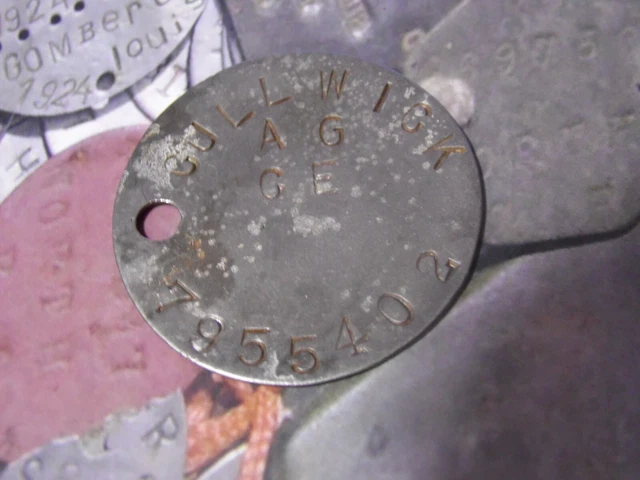 WW2 RELIC DOG-TAG RTR Royal Armoured Corps - CULLWICK 7955402 £12.94 ...