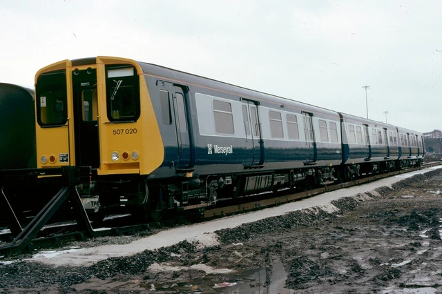 BRITISH RAIL CLASS 507020 Kirkdale Depot March 1979 Rail Photo B £2.70 ...