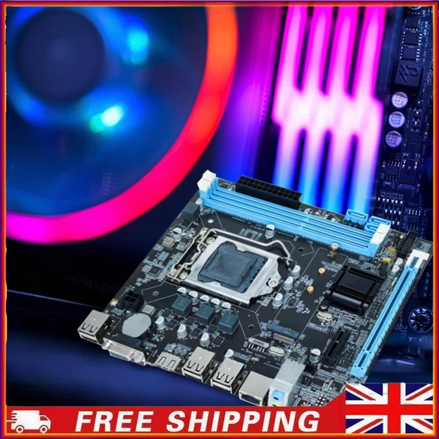 H61 MOTHERBOARD LGA1155 Socket I3/I5/I7 CPU Computer MainBoard Support ...