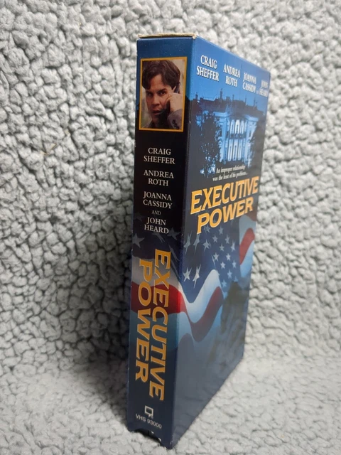 EXECUTIVE POWER (VHS) Craig Sheffer Joanna Cassidy Andrew Roth £6.81 ...