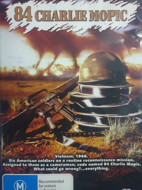 84 CHARLIE MOPIC DVD 84C MoPic 1989 Vietnam War Movie Cult Classic ...
