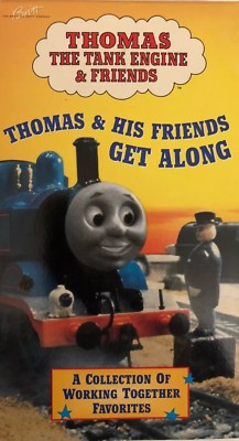 THOMAS THE TANK Engine & Friends-Thomas & His friends Get Along(VHS 1998)SHIP24H £39.22 ...