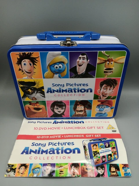 SONY PICTURES ANIMATION DVD Movie - Collection - 10 DVDs & Lunchbox Set ...