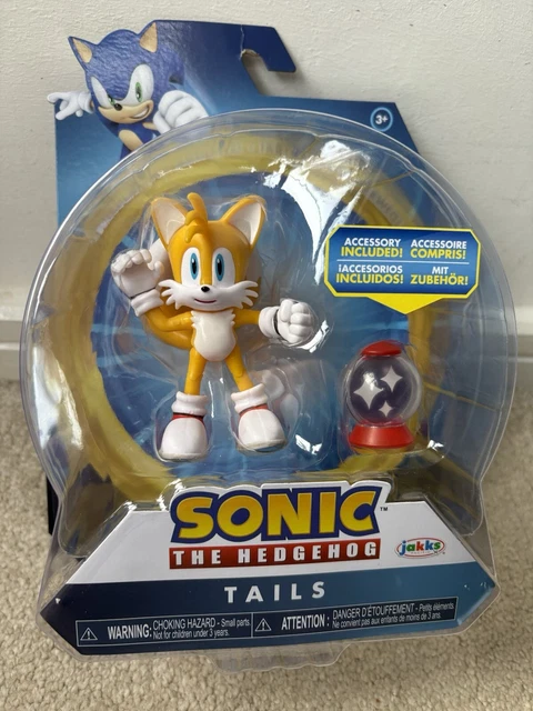 SONIC THE HEDGEHOG Tails Action Figure by Jakks NEW Boxed RARE £19.99 ...