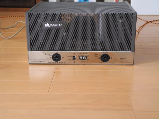 DYNACO STÉRÉO 70 Diagramme Circuit Avec Manuel EUR 1.681,44 - PicClick FR