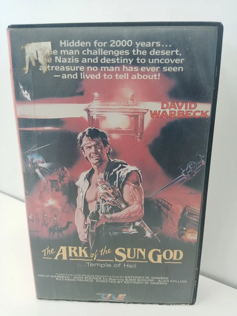 VHS: THE ARK Of The Sun God: TWE Trans World Clamshell £20.29 - PicClick UK