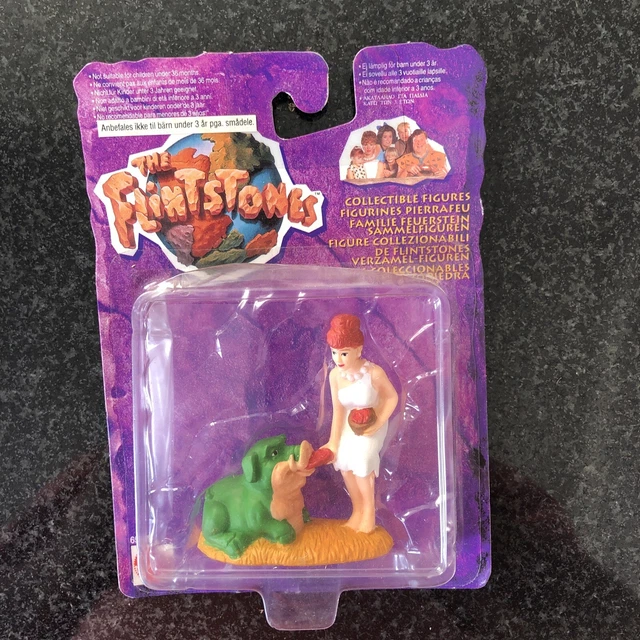 THE FLINTSTONES MOVIE Wilma Feeding The Pigasaurus Figure Mattel 1993 ...